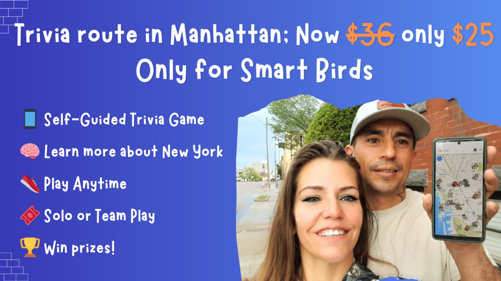 Walking Trivia Quiz in New York: Now only $25 for Smart Birds ...